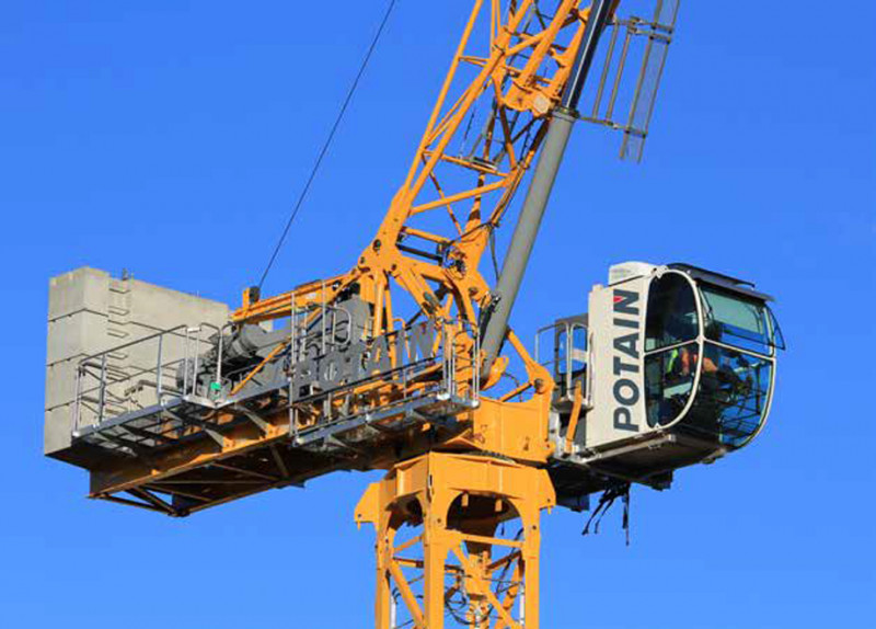 Top-Slewing Crane | Potain Cranes | TRT